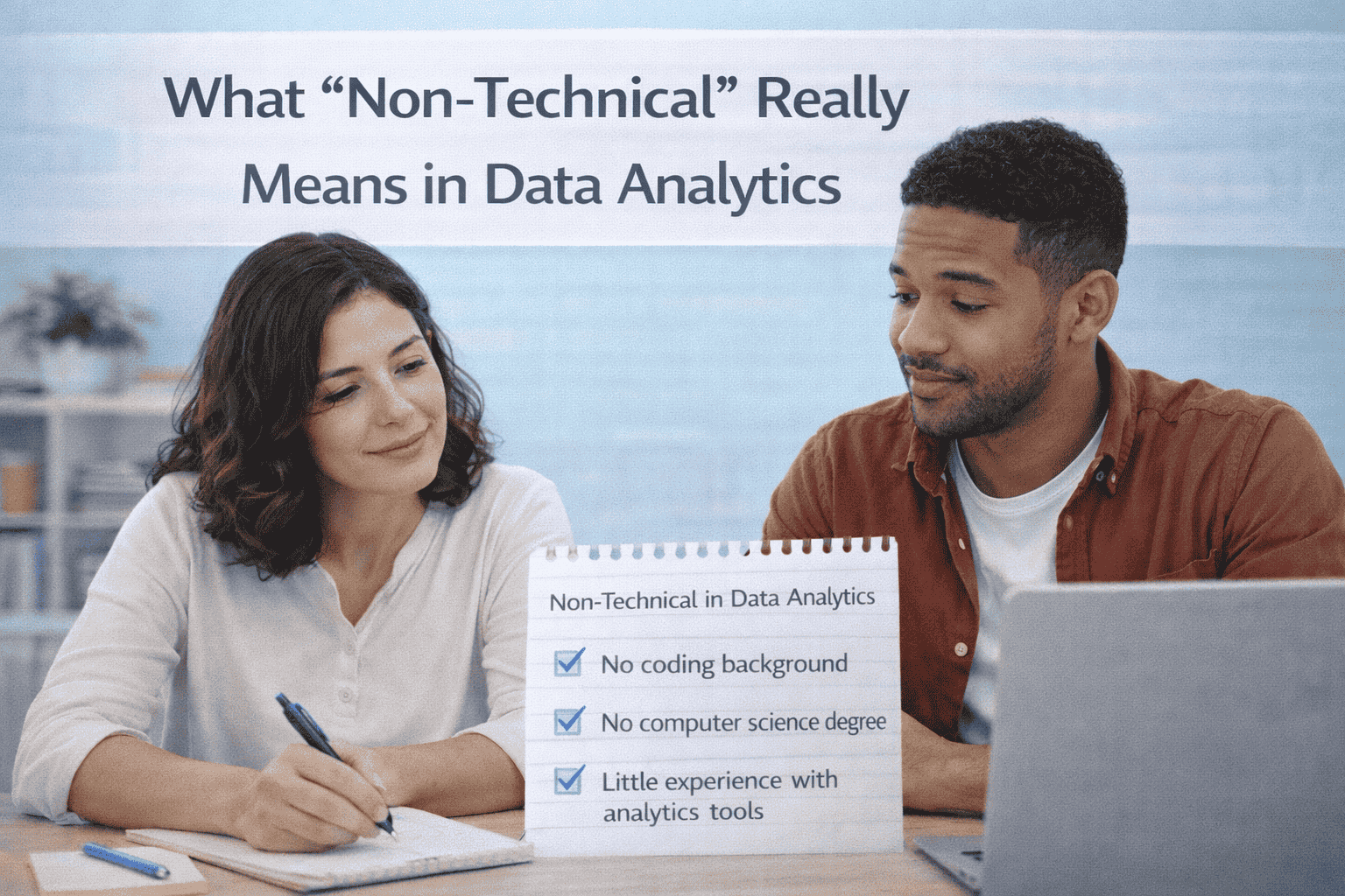 Can a non-technical person learn data analytics?